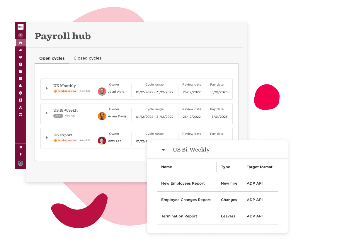 Payroll Hub: HRIS and payroll integration | HiBob