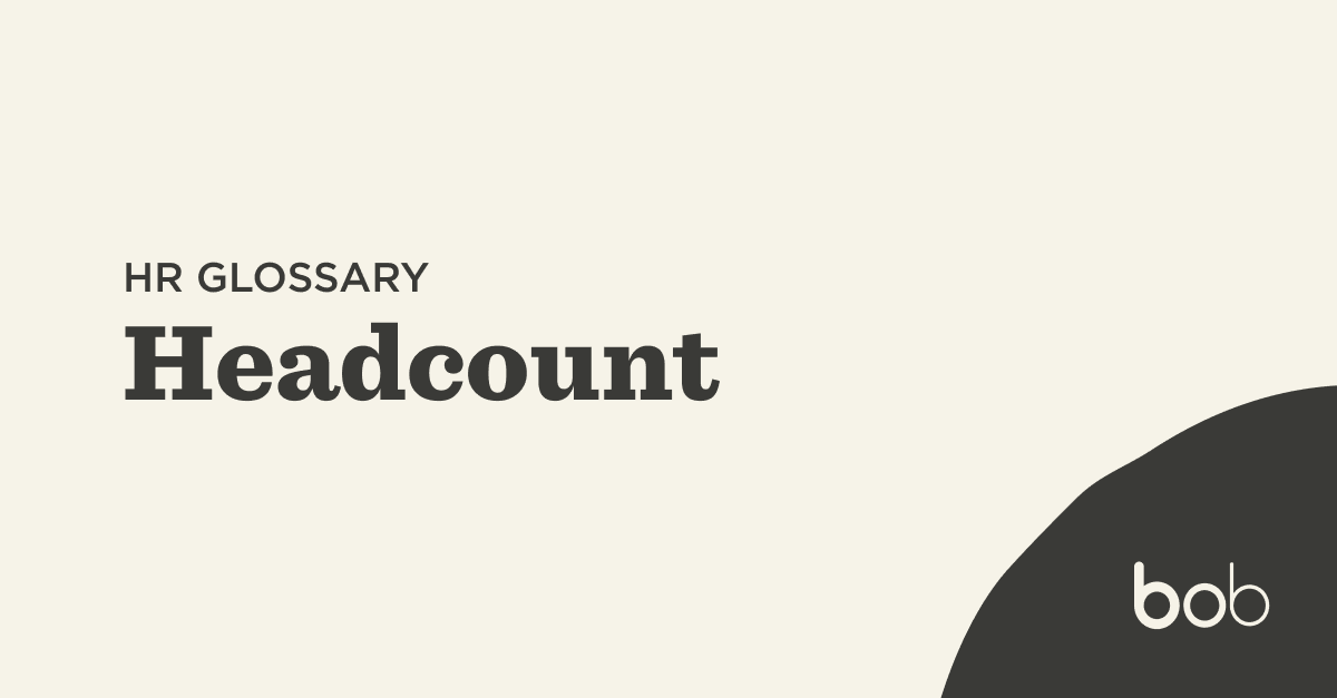 What is headcount in HR?