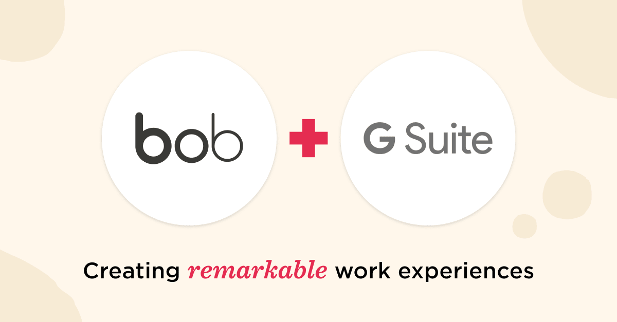 HiBob's integration with G Suite