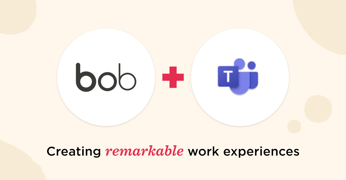 HiBob's integration with Microsoft Teams