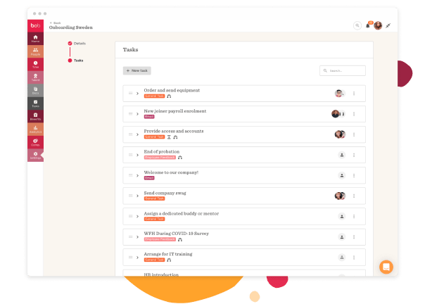 Employee onboarding software | HiBob