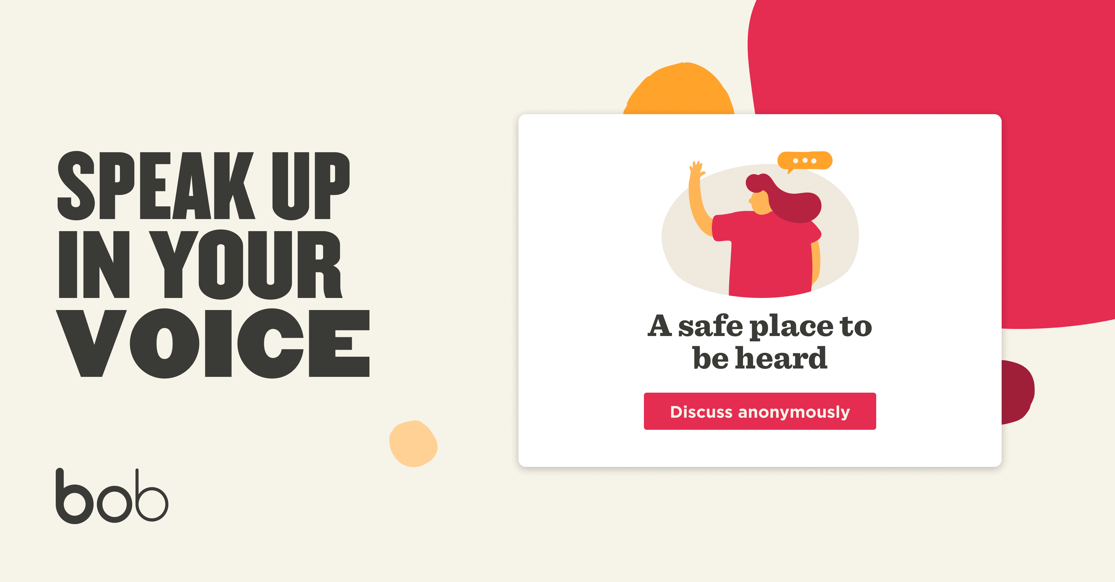 Introducing Your Voice - anonymous reporting tool