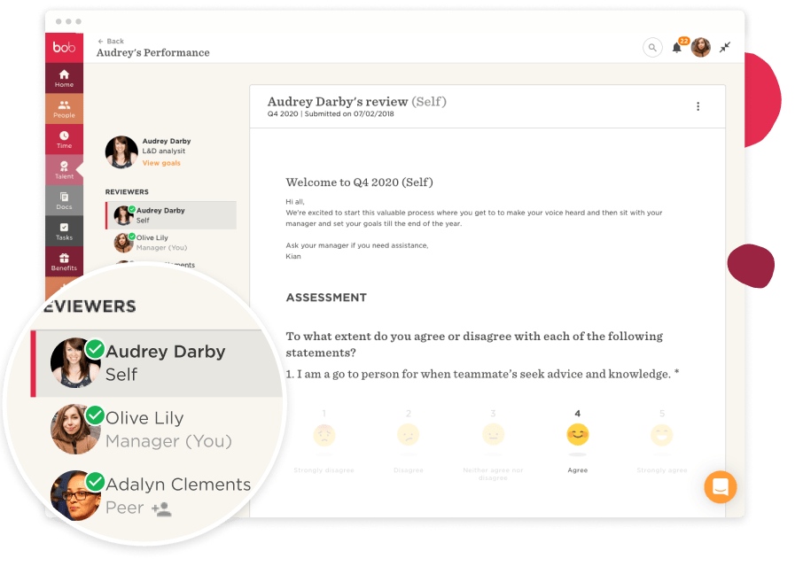 Employee Performance Review Software | Hibob