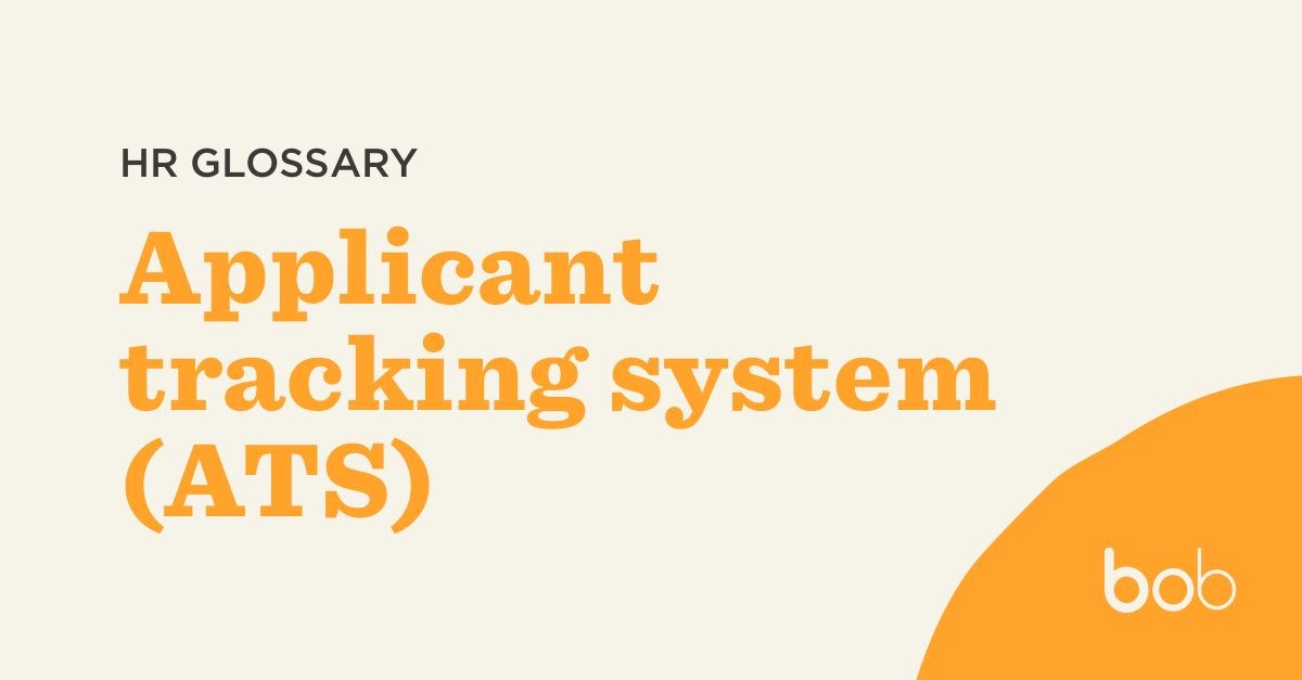 What is an applicant tracking system? - Hibob