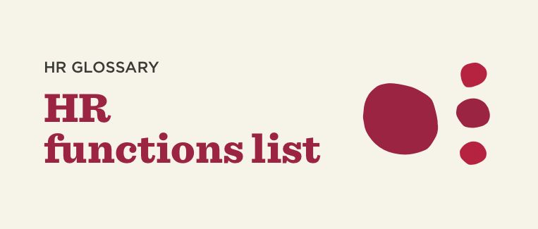 HR glossary | Hibob