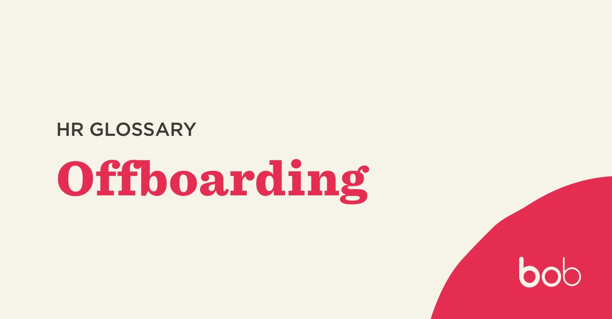 What is offboarding process in hr?