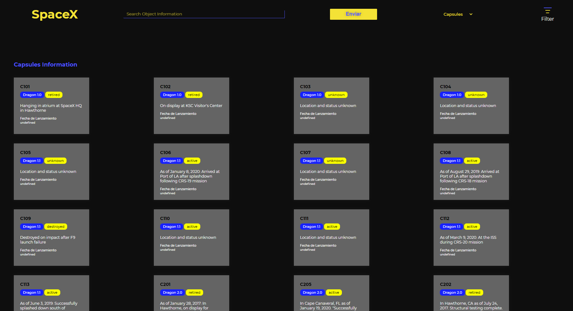 GitHub - joseantonioamaya/spacex-api-rockets: Consulta información ...
