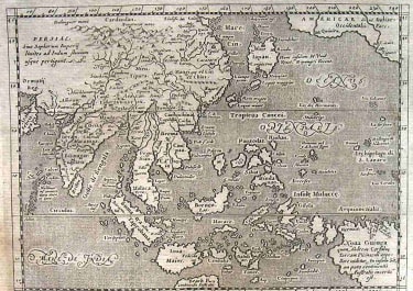 Antique maps of Asia Continent from Michael Jennings.