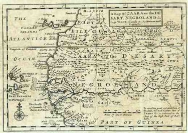 Antique maps of africa from Michael Jennings