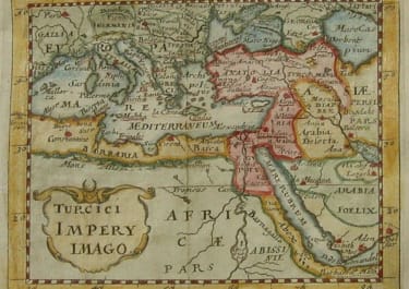 Antique maps of Middle East at maphouse by Michael Jennings