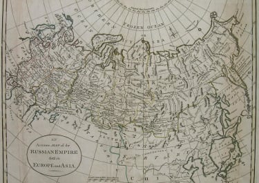 Antique maps of Russia at maphouse by Michael Jennings