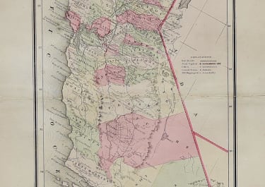 Antique maps of North America from Michael Jennings