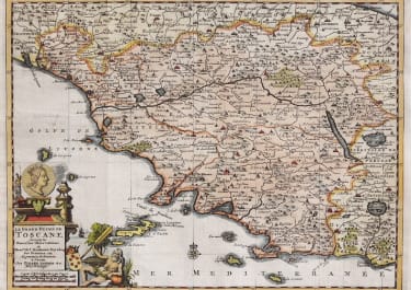 Antique maps of Italy Tuscany & Central at maphouse by Micheal Jennings.