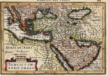 Antique maps of Middle East at maphouse by Michael Jennings