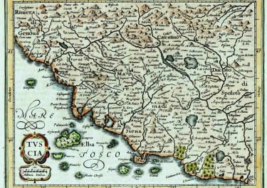 Antique maps of Italy Tuscany & Central at maphouse by Micheal Jennings.