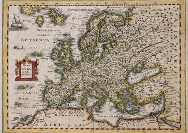 Antique maps of Europe Continent at maphouse by Michael Jennings