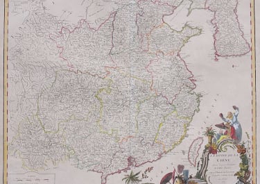 Antique maps of Asia China from Michael Jennings.