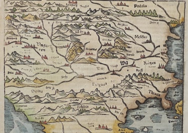 Antique maps of Balkans at maphouse by Michael Jennings