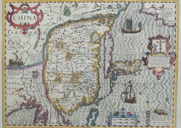 Antique maps of Asia China from Michael Jennings.