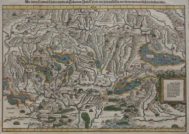 Antique maps of Switzerland at maphouse by Michael Jennings