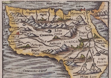 Antique maps of africa from Michael Jennings