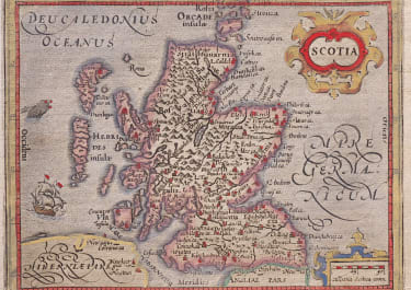 Antique maps of British Isles Scotland at maphouse by Micheal Jennings.