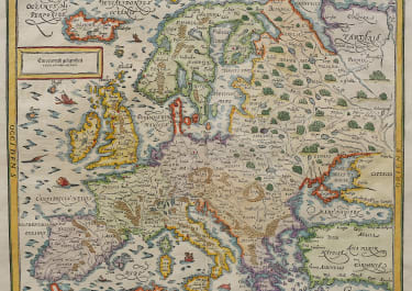 Antique maps of Europe Continent at maphouse by Michael Jennings
