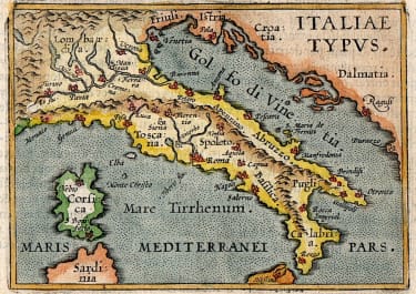 Antique maps of Italy at maphouse by Michael Jennings