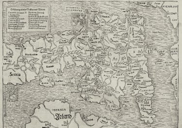 Antique maps of British Isles from Michael Jennings