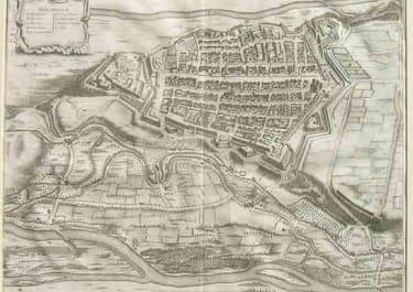 LILLE PLAN OF THE CITY AND CITADEL OF LISLE || Michael Jennings Antique ...