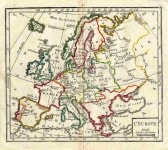 Antique maps of Europe Continent at maphouse by Michael Jennings
