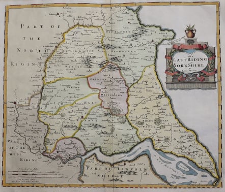 YORKSHIRE EAST RIDING || Michael Jennings Antique Maps and Prints
