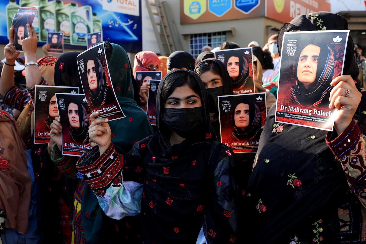Protestleidster Mahrang Baloch kwijnt weg in een Pakistaanse cel omdat ...