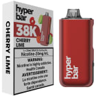 Hyperbar BE38000 Disposable Vape: Cherry Lime (20mL) | 38K Puff | 180 Smoke