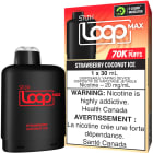 STLTH Loop Max Pod : Glace fraise-noix de coco (30 ml) | 180 Smoke