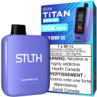 Vape jetable STLTH Titan Max : Quad Berry Ice (30 ml) | 180 Smoke