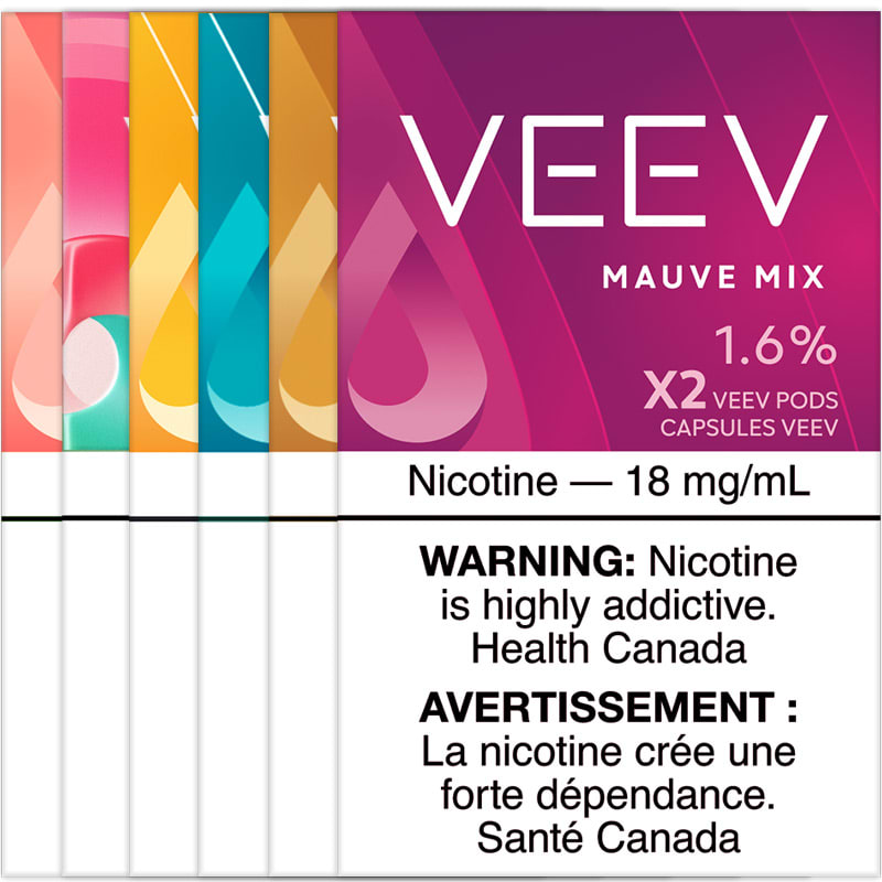 VEEV Pods: 6 Pack Bundle | 180 Smoke