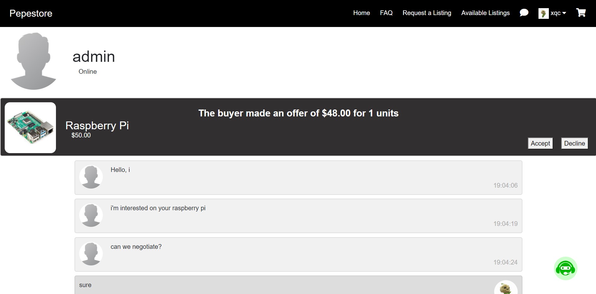 Pepestore | Portfolio