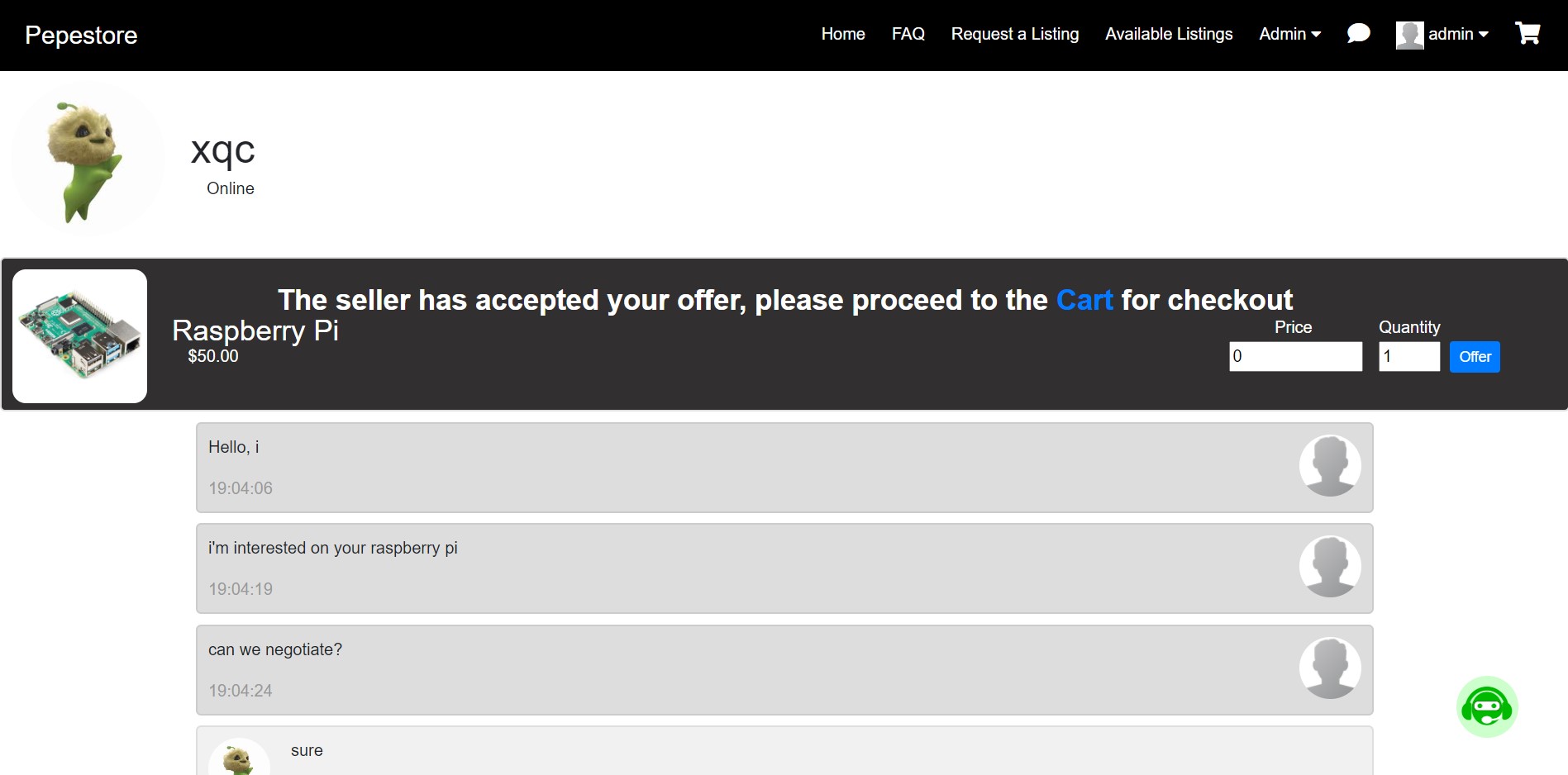 Pepestore | Portfolio