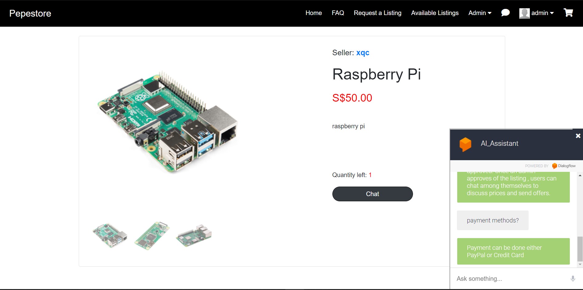 Pepestore | Portfolio