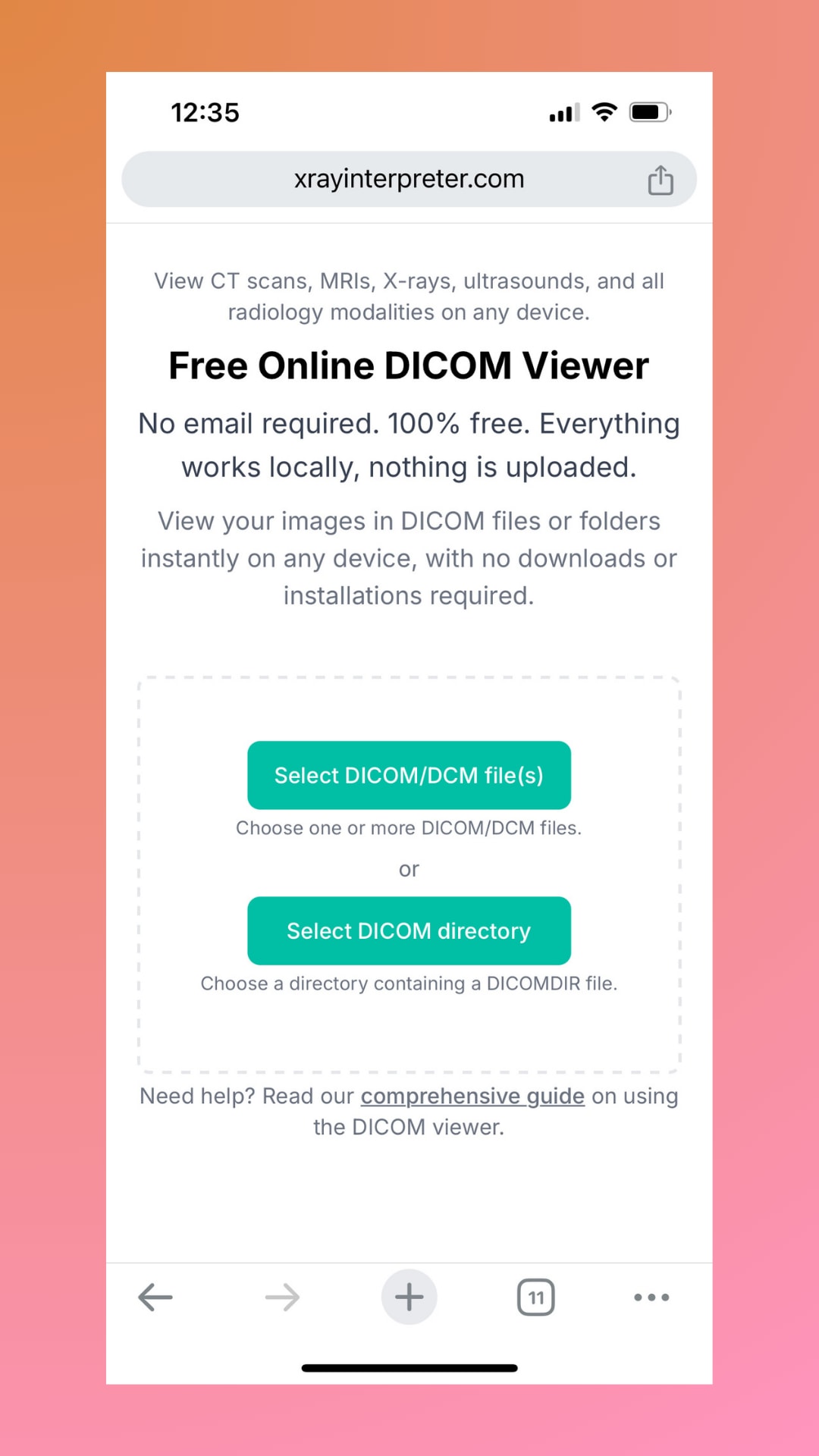 Как открыть файл DCM на Android