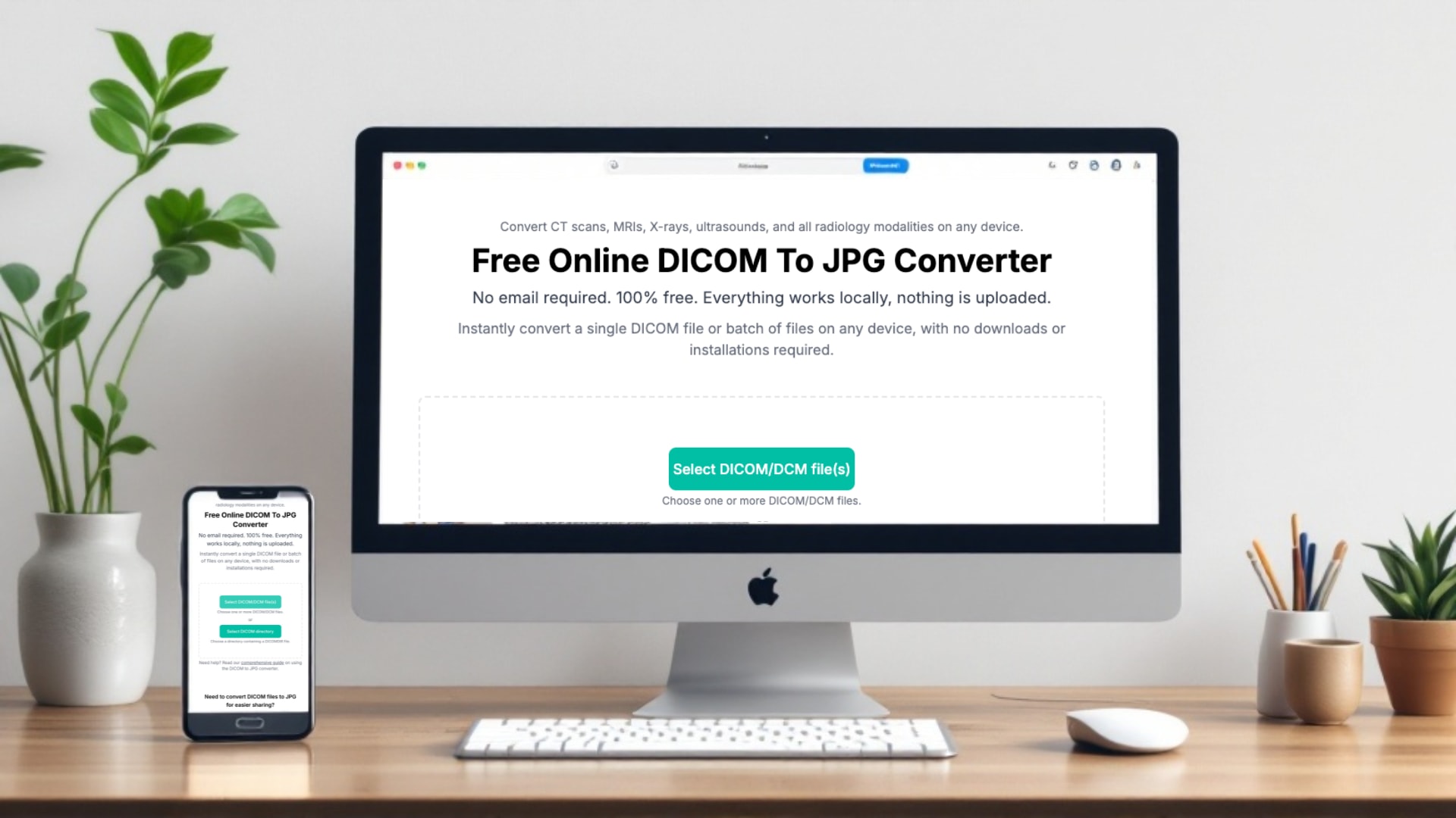 How to Use the Free DICOM to JPG Converter on X-ray Interpreter