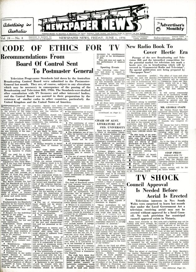 Australian TV is 60 years old - AdNews