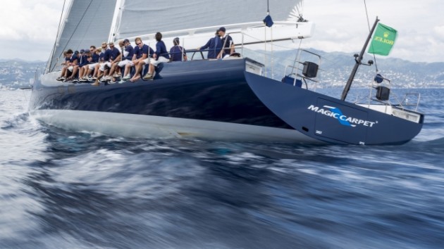 Magic Carpet Cubed takes line honours in Giraglia Rolex Cup - MySailing