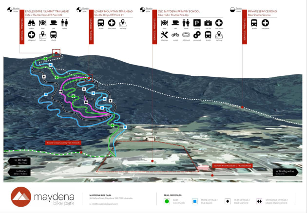 Maydena Bike Park - Plans Revealed - Mountain Biking Australia magazine