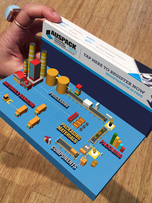 Augmented reality comes to Auspack - PKN Packaging News