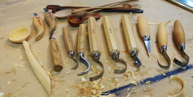 Tools for Spoon Carving - Australian Wood Review
