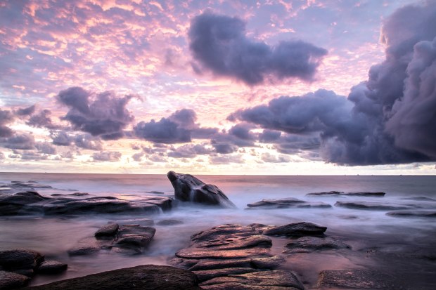 Dreamy Dawn at Dolphin Rock - Australian Photography