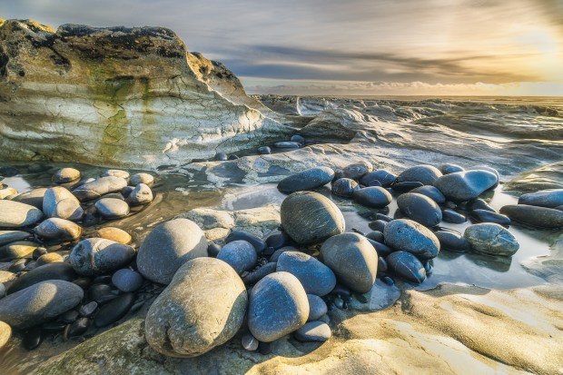 Evening Glow, Patarau Beach - Australian Photography