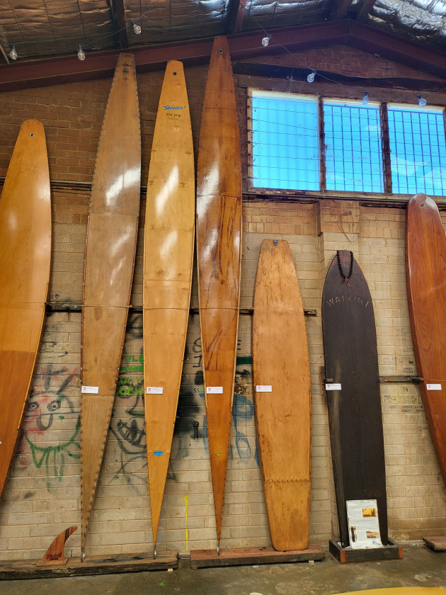 Exhibition opens soon: The Evolution of the Wooden Surfboard ...